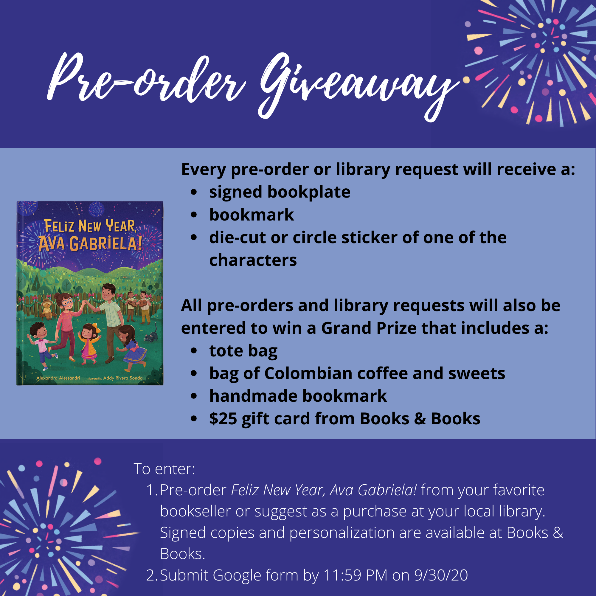 Pre-Order Campaign! – Alexandra Alessandri